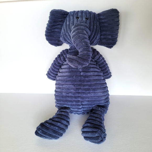 Jellycat | Other | Jellycat Corduroy Elephant Plush Dark Blue Cordy Roy ...